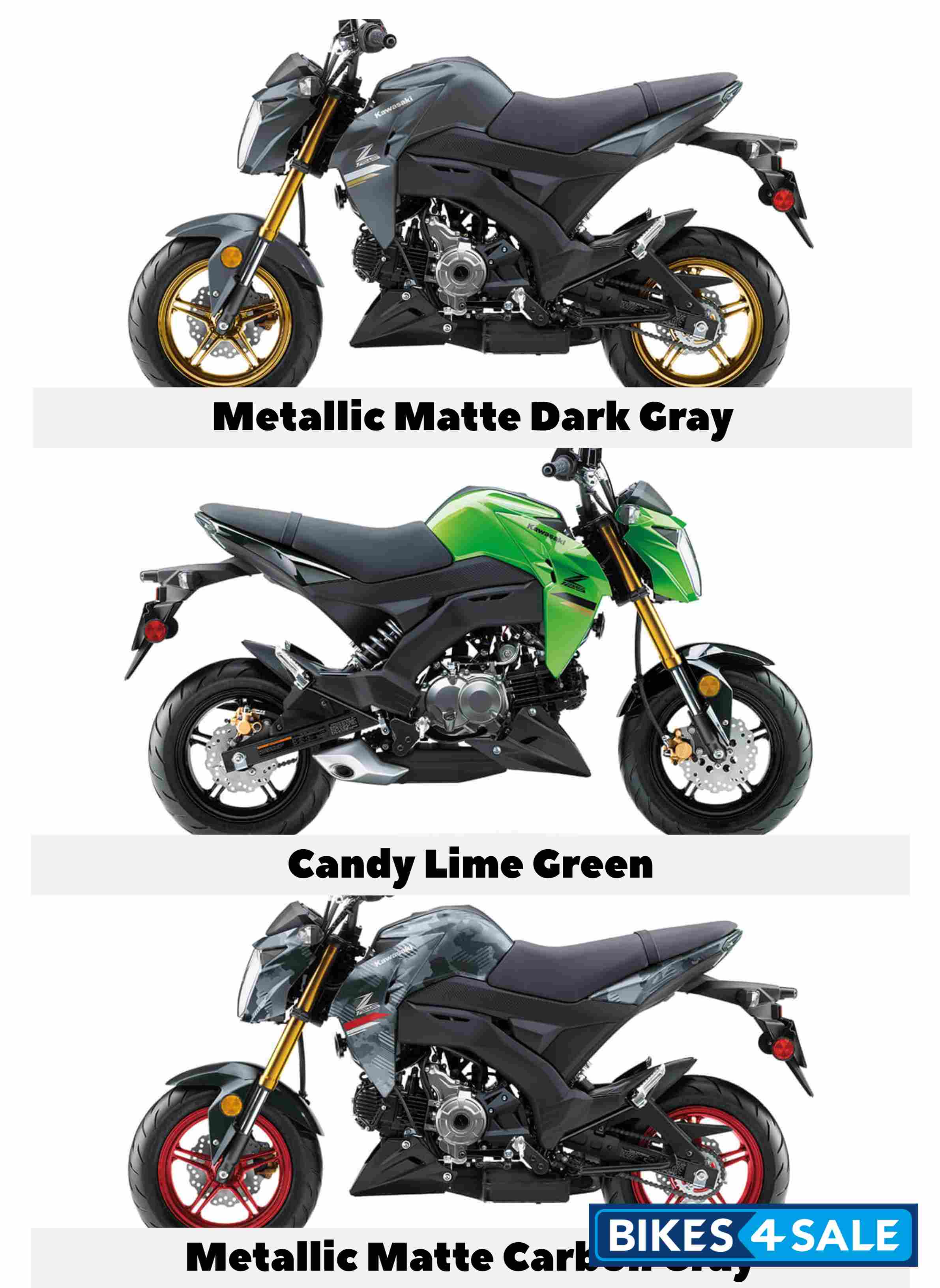 Kawasaki 2024 Z125 Pro Motorcycle Price, Specs and Features - Bikes4Sale