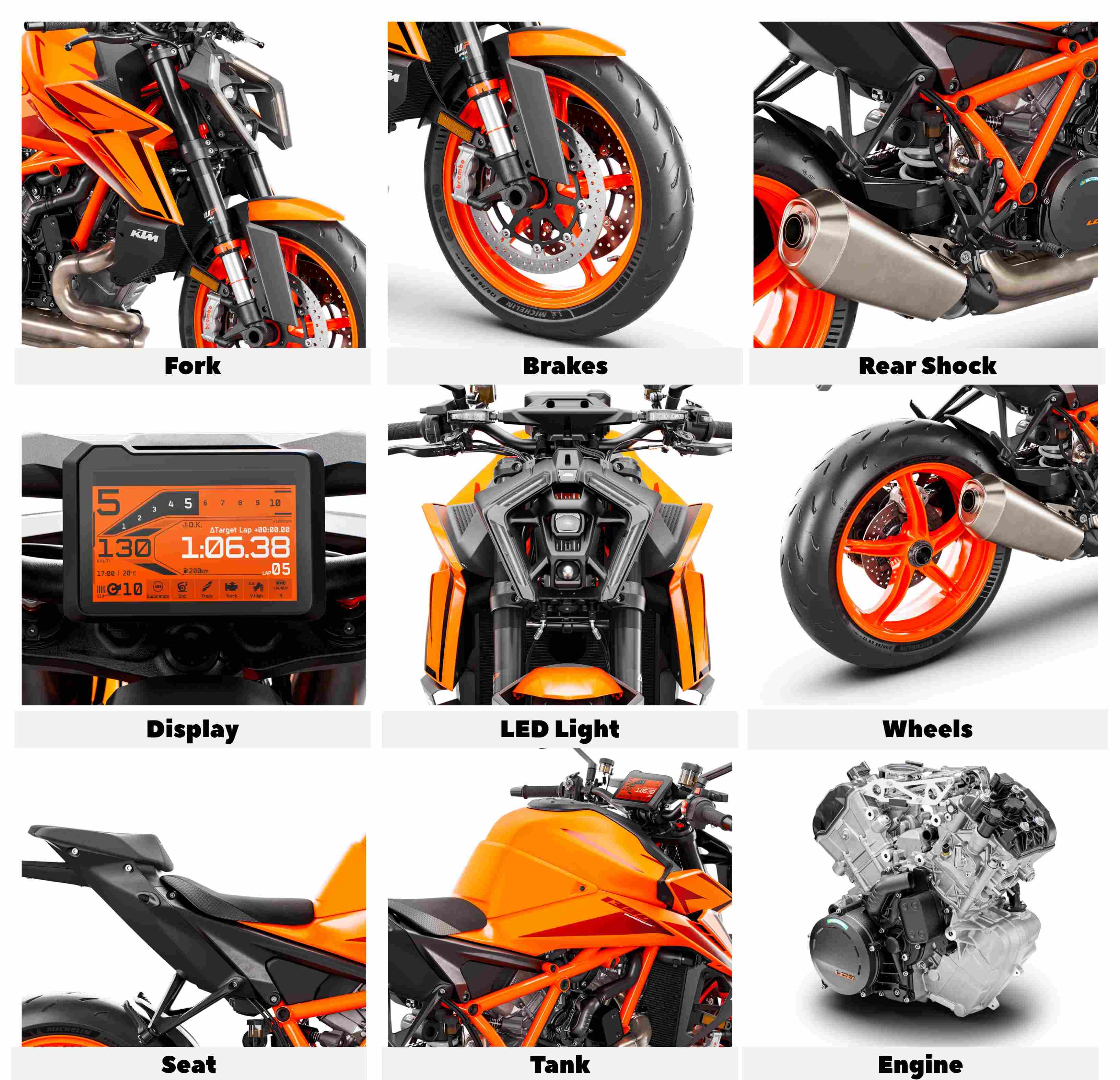 KTM 1390 Super Duke R 2024 Motorcycle Price, Specs and Features - Bikes4Sale