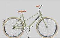 Veloretti Cafe Racer Bicycle Picture Gallery. Screamin Olive - Bikes4Sale